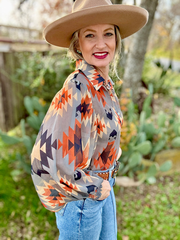 The Navajo sky blouse – Jesses Jewelz